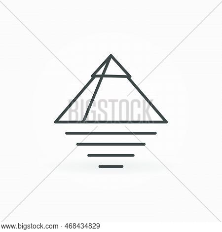 Egyptian Pyramid Vector & Photo (Free Trial) | Bigstock