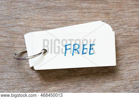 Flash Card Handwriting Image & Photo (Free Trial) | Bigstock