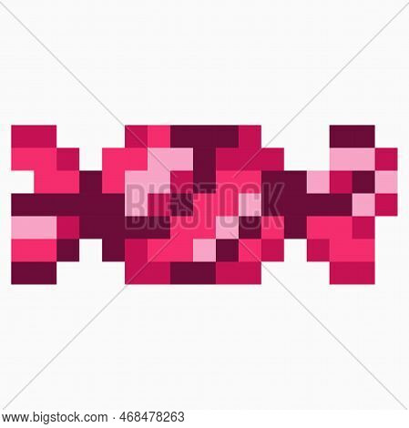Pixel Art Candy Vector & Photo (Free Trial) | Bigstock