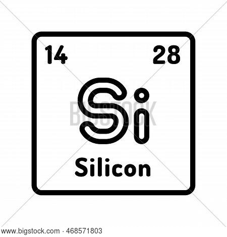 Silicon Periodic Table Square
