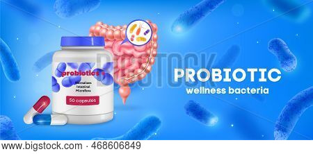 Probiotic Realistic Vector & Photo (Free Trial) | Bigstock