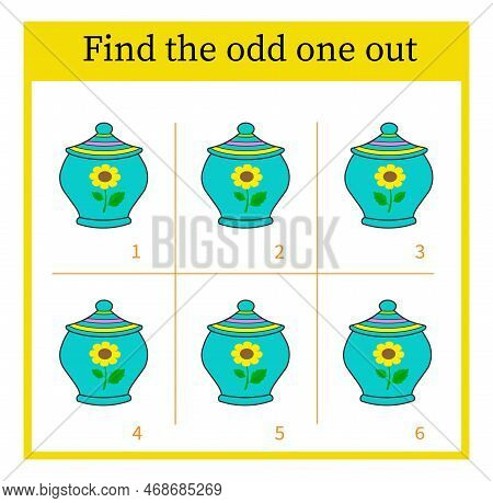 Find Odd One Out. Vector & Photo (Free Trial) | Bigstock