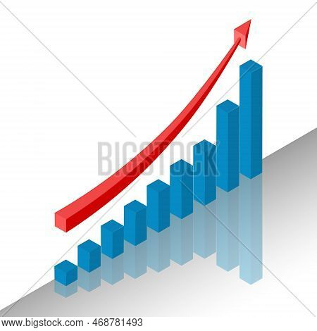 Bar Chart 9 Growing Vector & Photo (Free Trial) | Bigstock