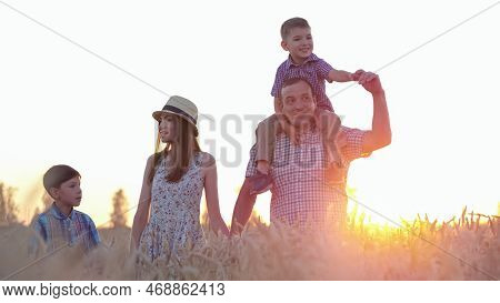 Wheat, Sunset, Family Images, Illustrations & Vectors (Free) - Bigstock