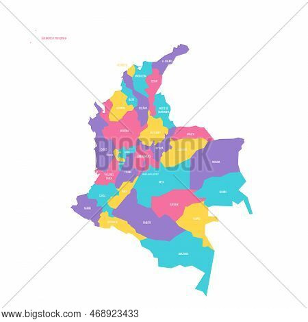 Colombia Political Vector & Photo (Free Trial) | Bigstock