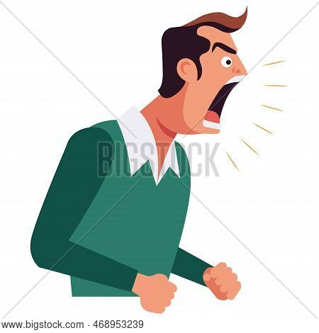 Yelling Images, Illustrations & Vectors (Free) - Bigstock