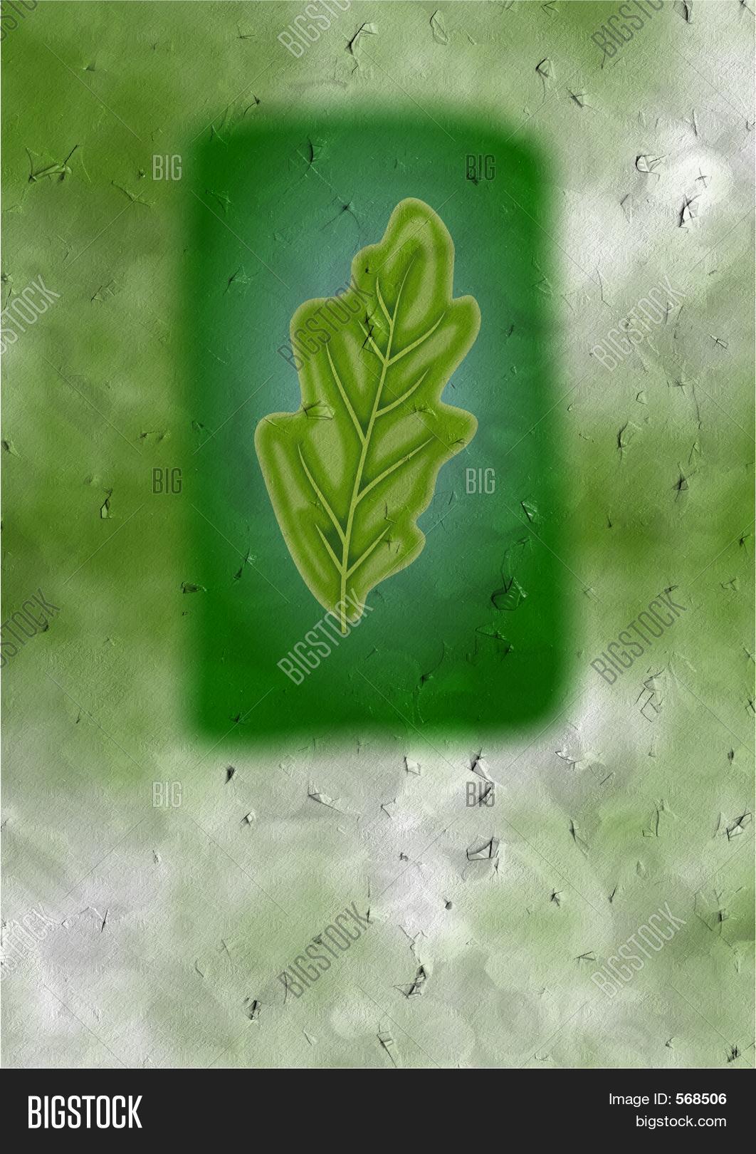 Oak Leaf Card Image & Photo (Free Trial) | Bigstock