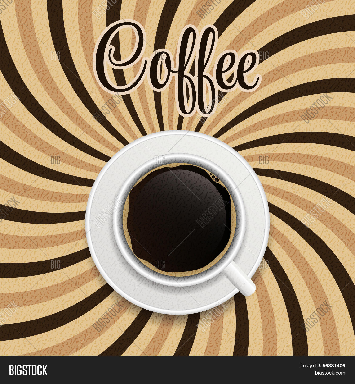 Coffee Abstract Vector & Photo (Free Trial) | Bigstock