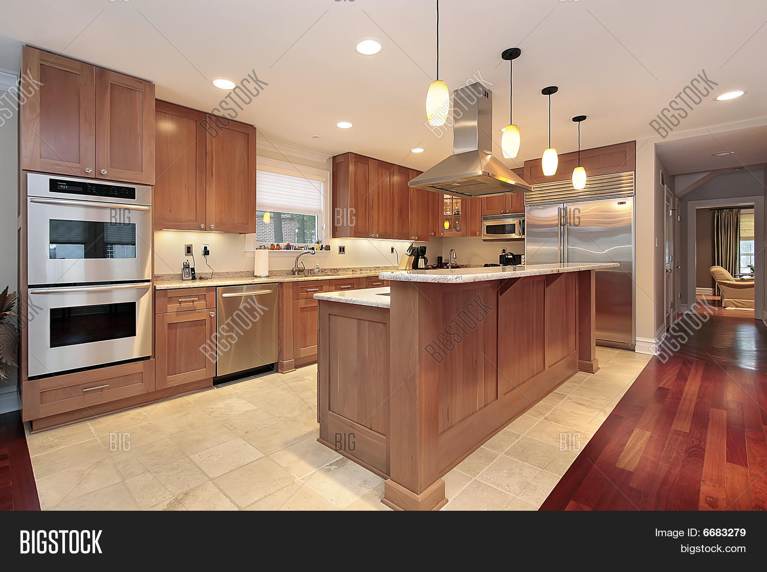 Kitchen Oak Wood Image & Photo (Free Trial) | Bigstock