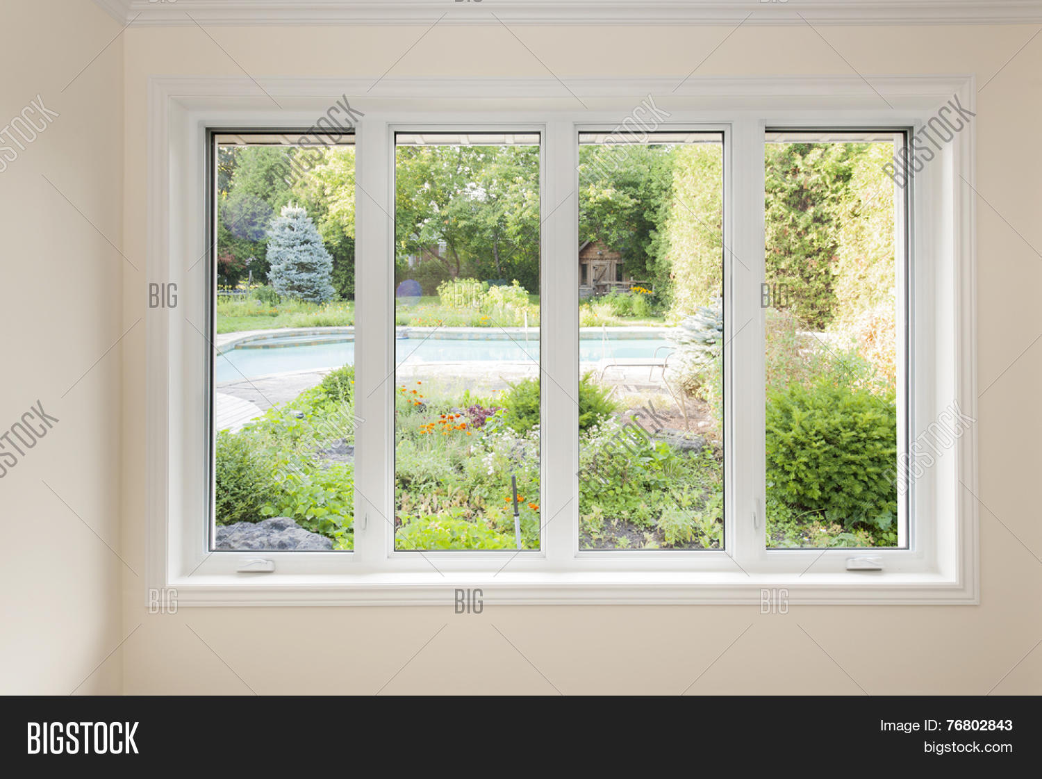 Large Four Pane Window Image & Photo (Free Trial) | Bigstock