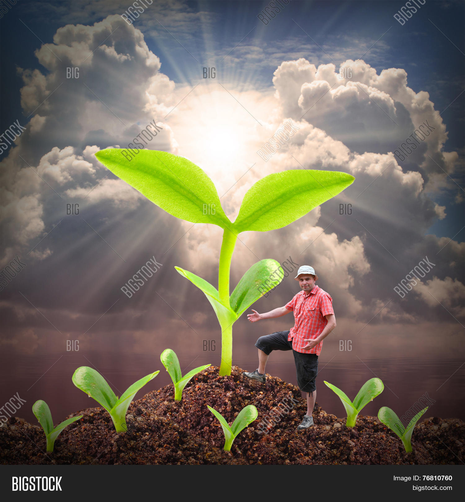 Successful Farmer His Image & Photo (Free Trial) | Bigstock