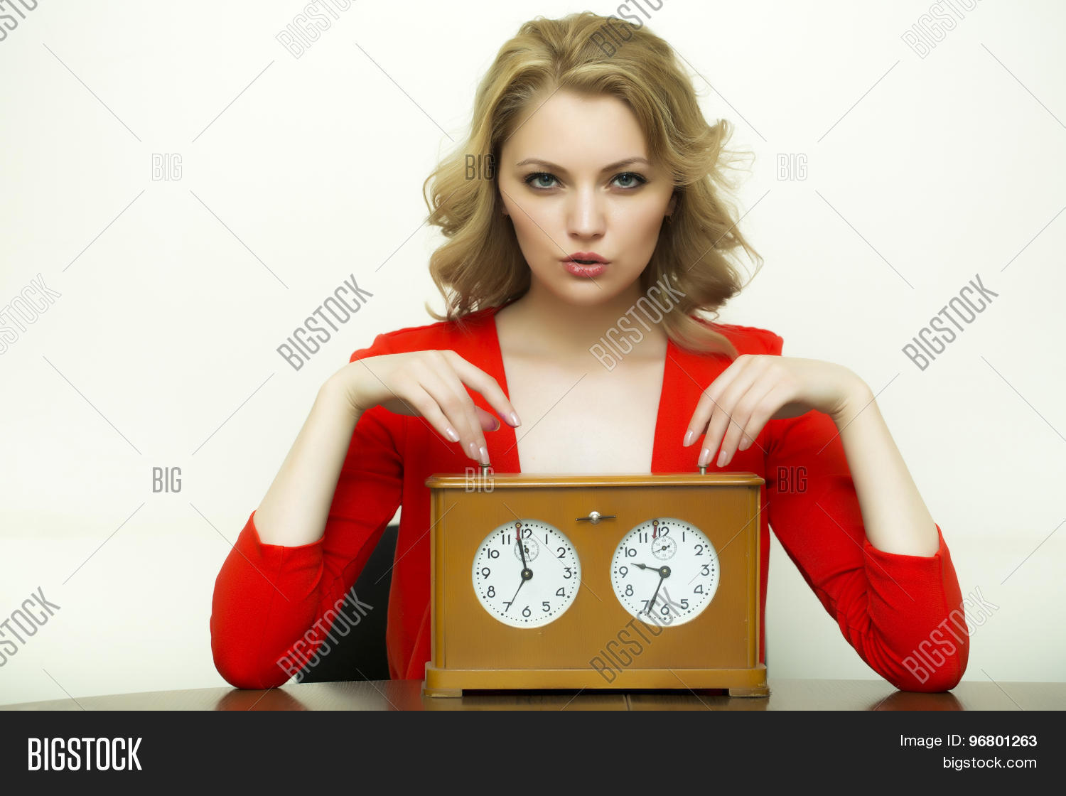 Sexy Woman Clock Image & Photo (Free Trial) | Bigstock