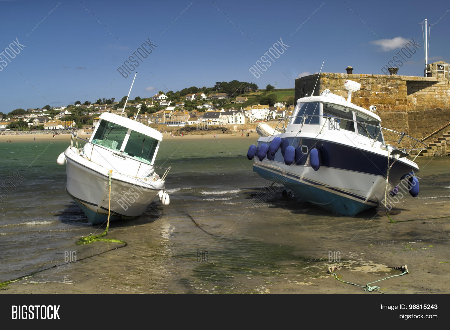 Two Boats By St. Image & Photo (Free Trial) | Bigstock