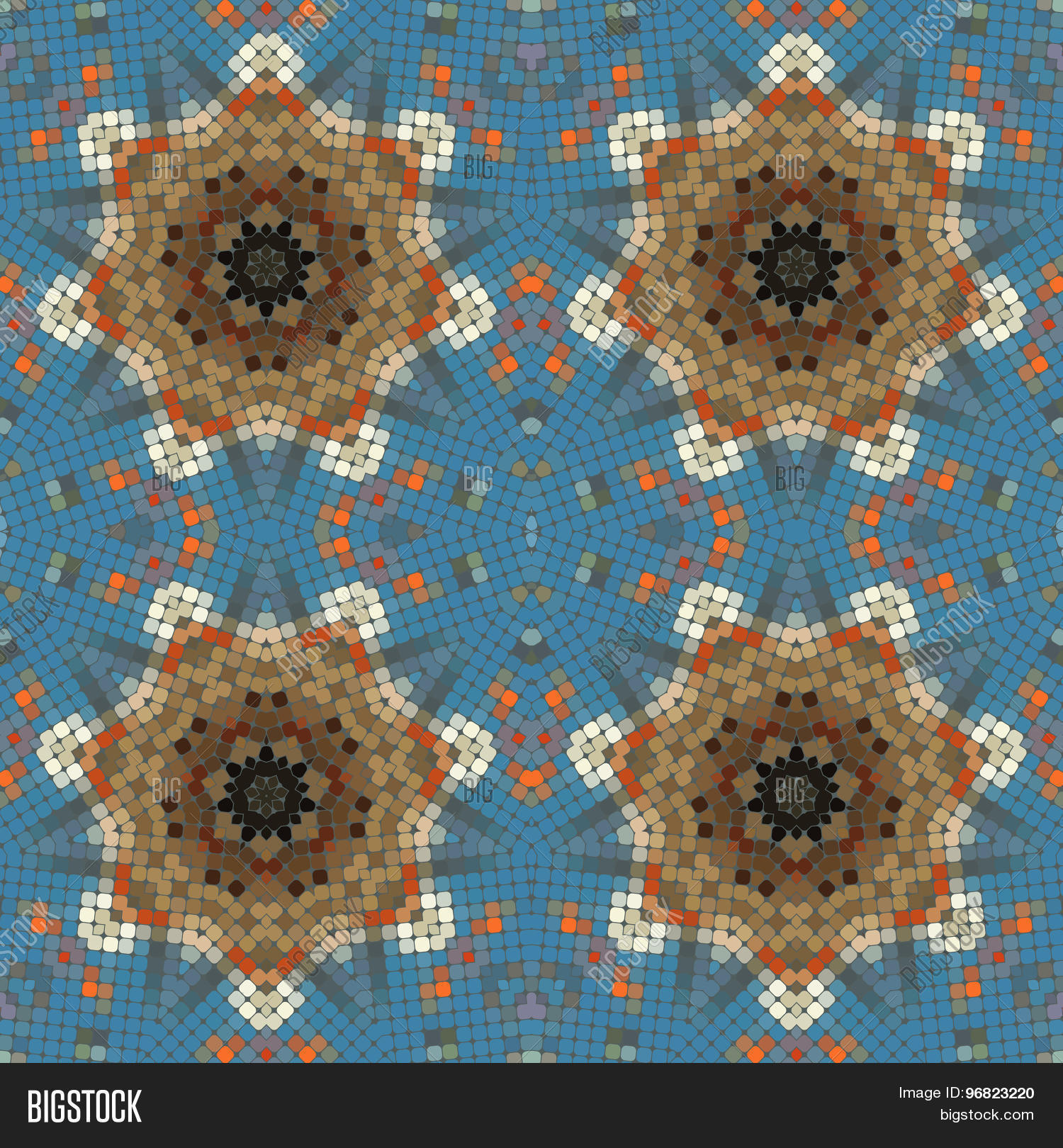 Original Mosaic Vector & Photo (Free Trial) | Bigstock