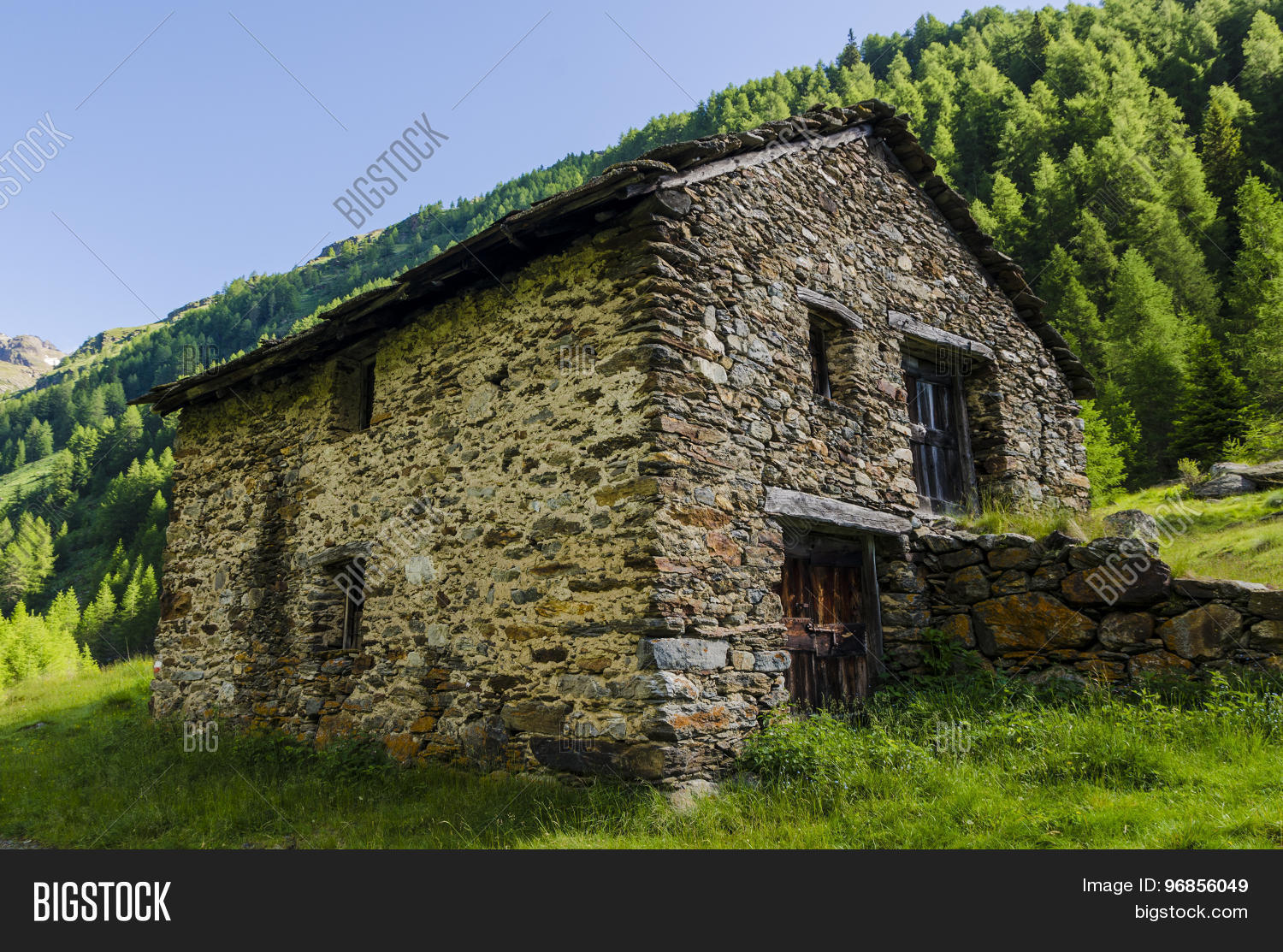 Stone Shepherd's House Image & Photo (Free Trial) | Bigstock