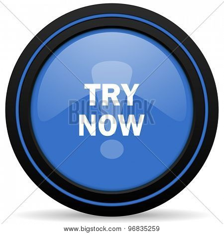 Try Now Icon Image & Photo (Free Trial) | Bigstock