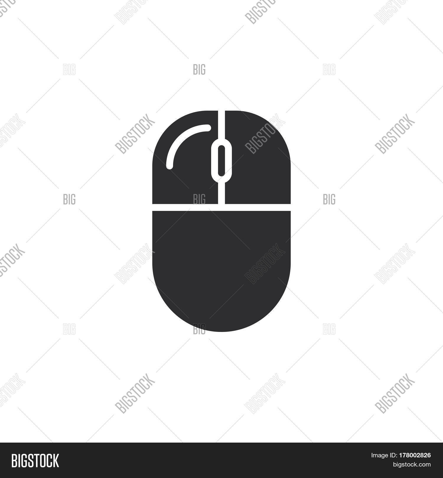 Computer Mouse Left Vector & Photo (Free Trial) | Bigstock