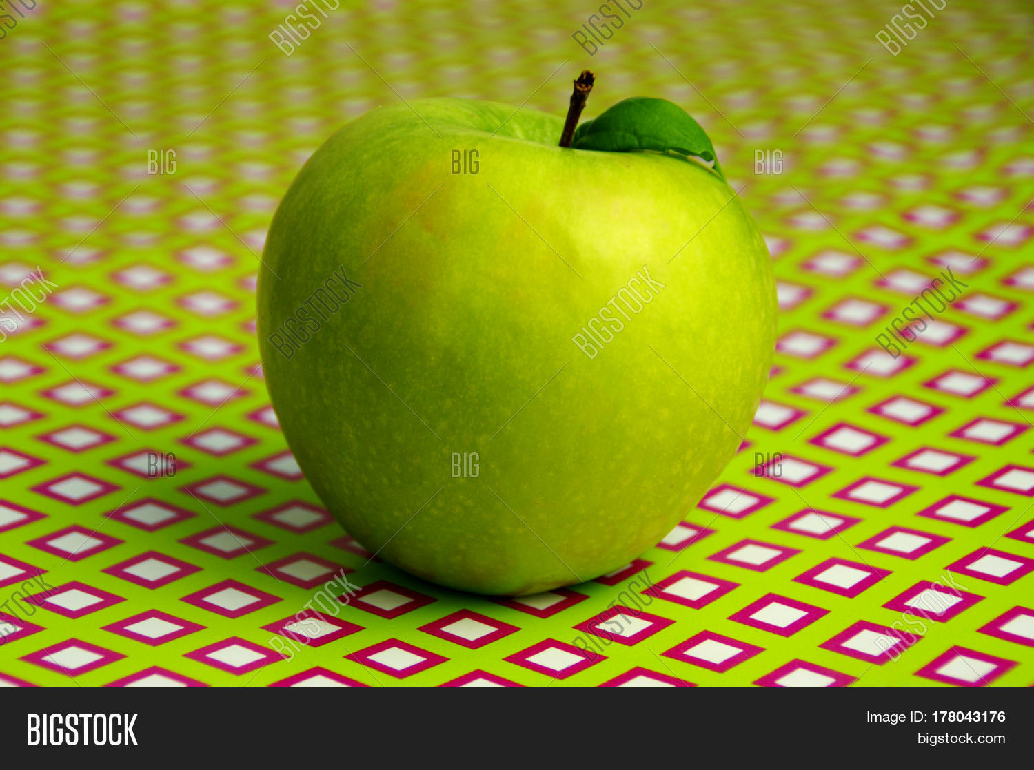 Monochrome Apple On Image & Photo (Free Trial) | Bigstock