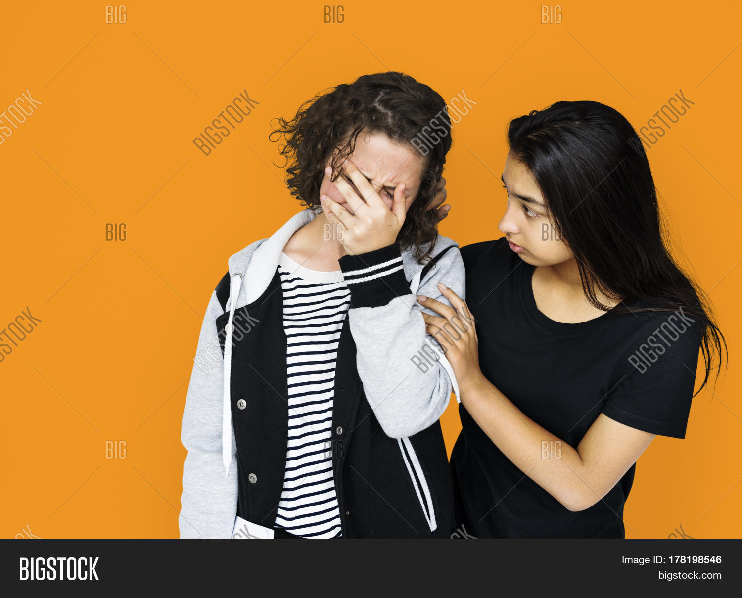 Friends Crying Sadness Image & Photo (Free Trial) | Bigstock
