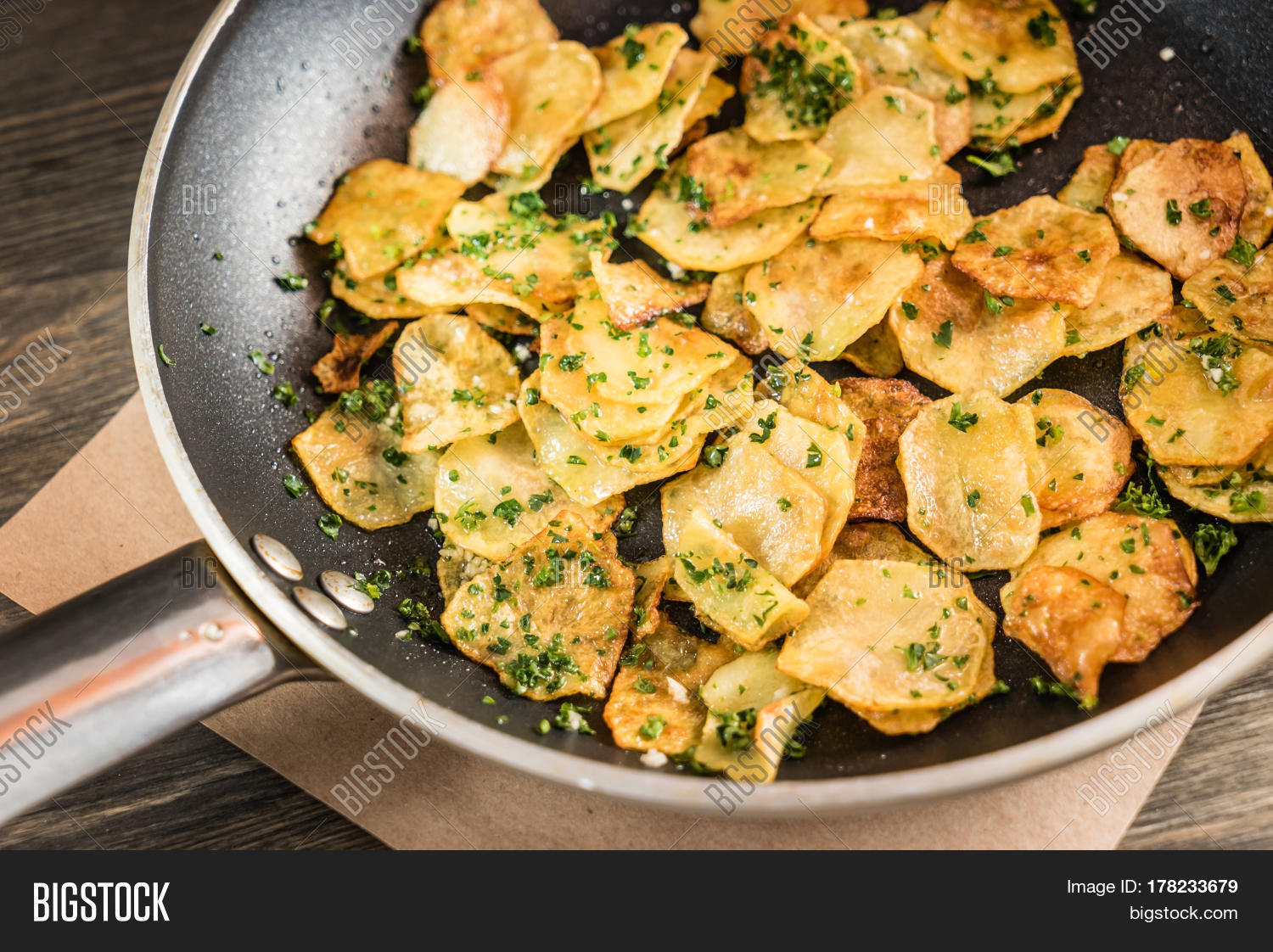 Fried Potatoes Image & Photo (Free Trial) | Bigstock