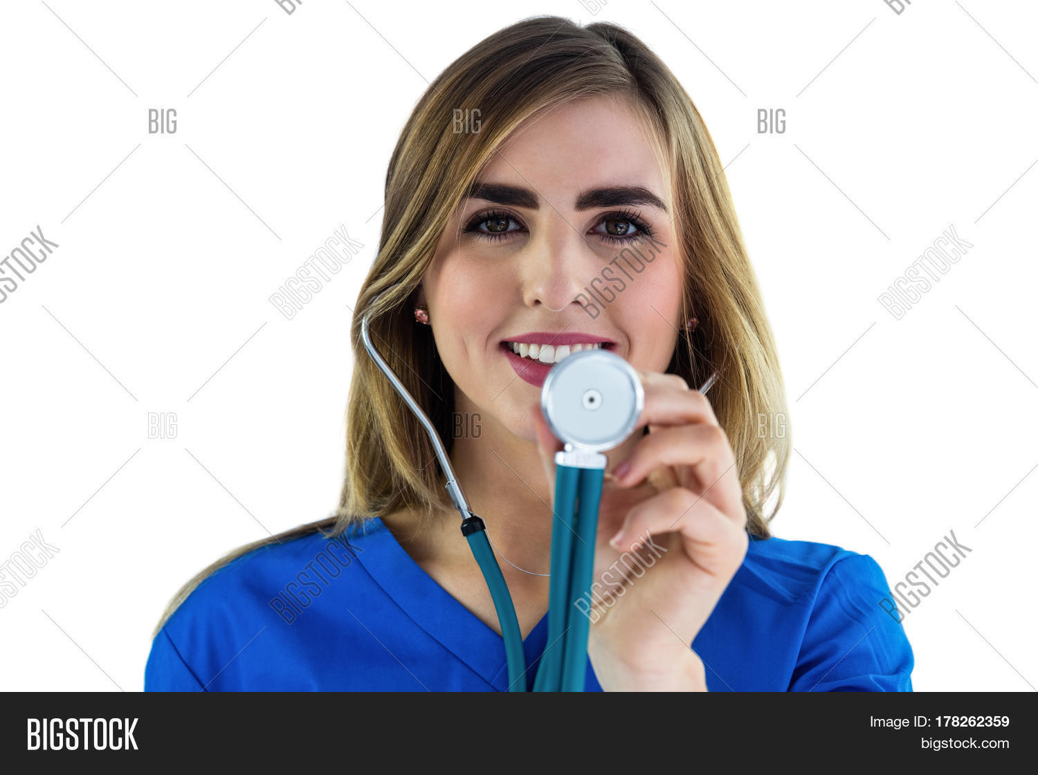Smiling Nurse Image & Photo (Free Trial) | Bigstock
