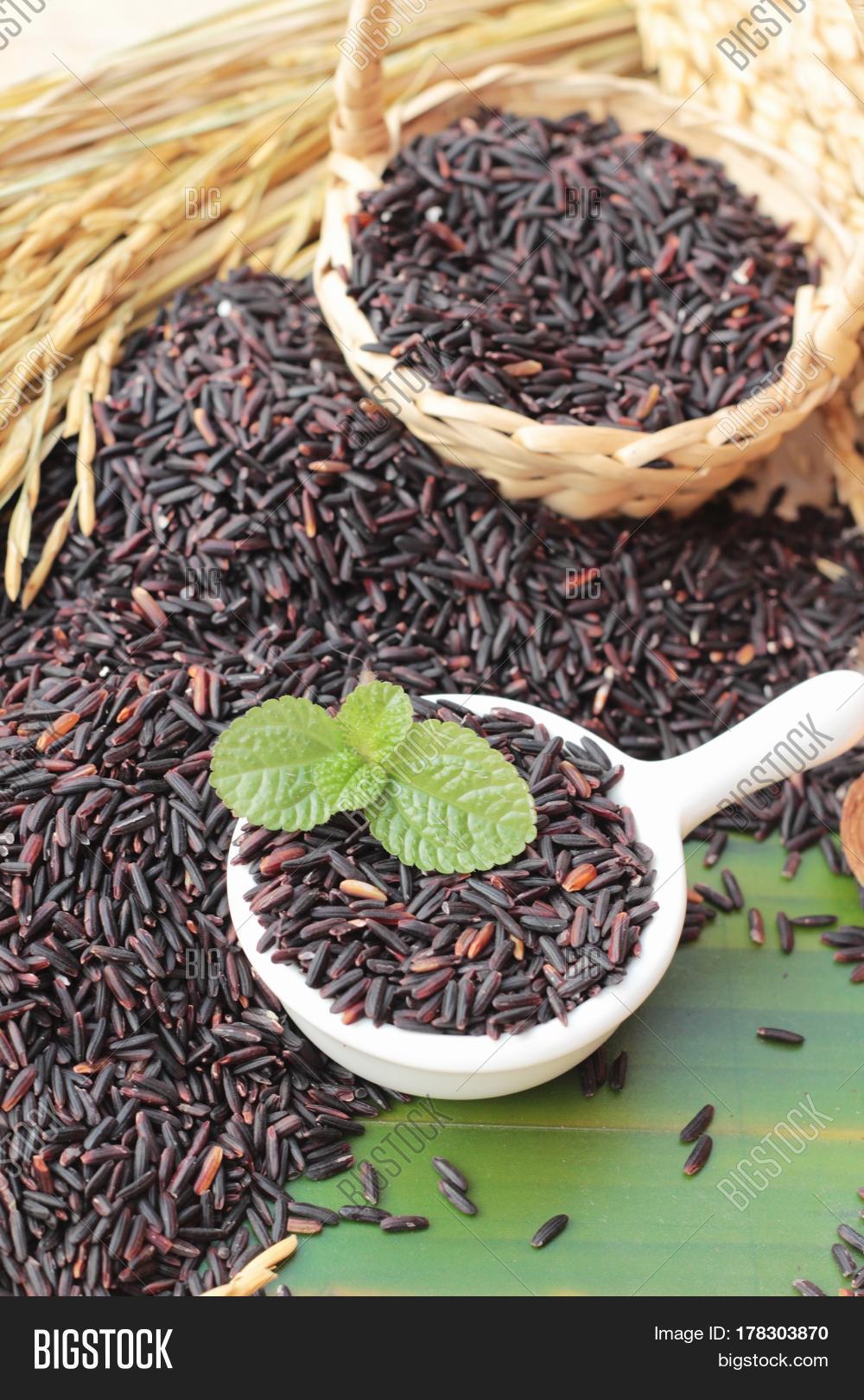 Black Jasmine Rice Image & Photo (Free Trial) | Bigstock