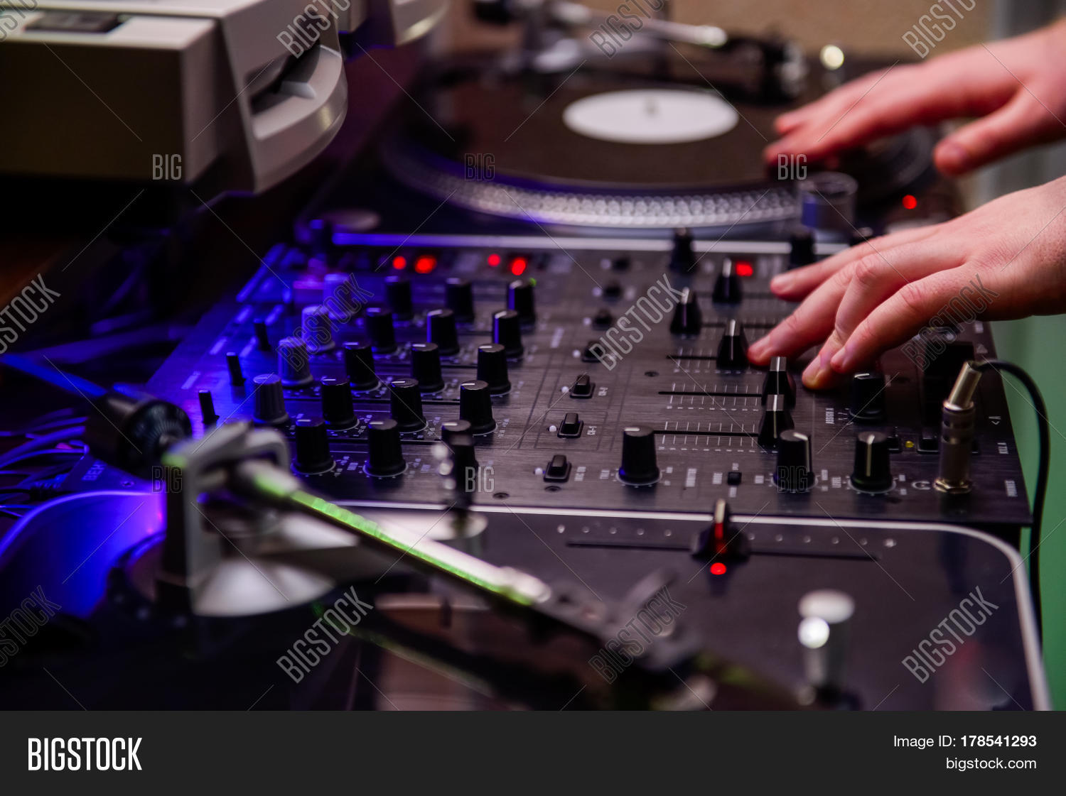 Close Dj Hands On Image & Photo (Free Trial) | Bigstock