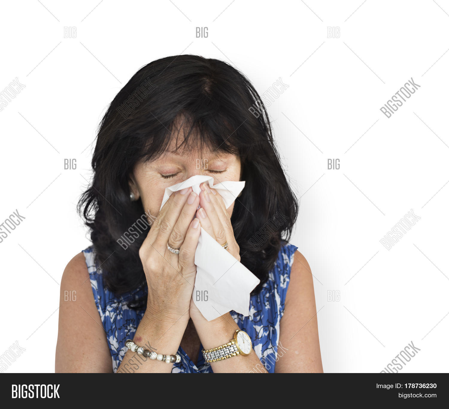 Woman Tissue Crying Image & Photo (Free Trial) | Bigstock