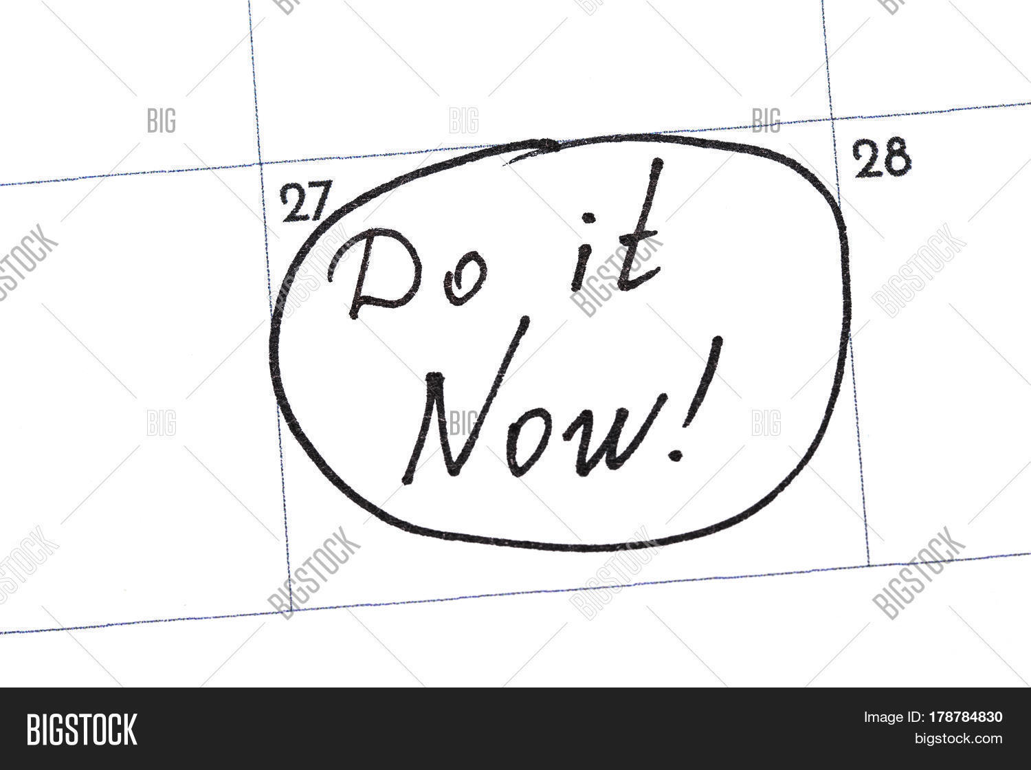 "do Now" Text Written Image & Photo (Free Trial) | Bigstock