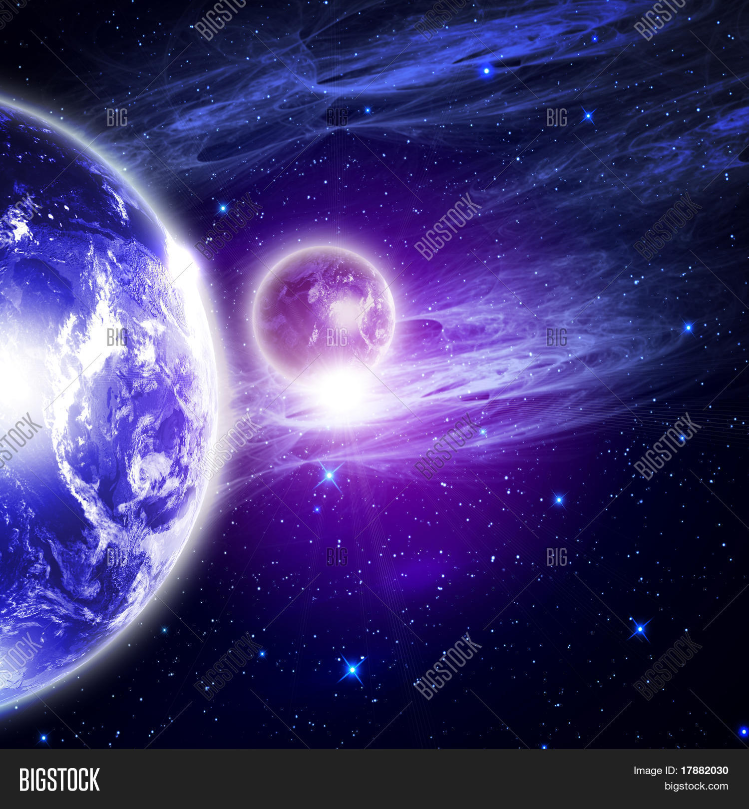 Planets Space Stars Image & Photo (Free Trial) | Bigstock