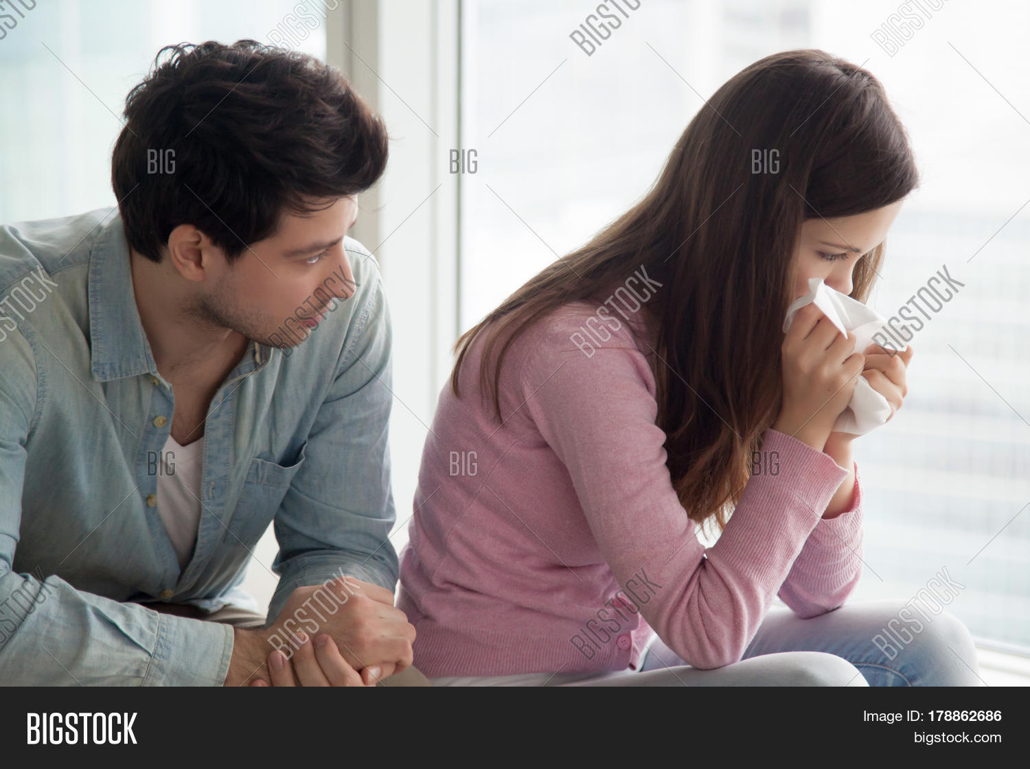 Sad Upset Girl Crying Image And Photo Free Trial Bigstock