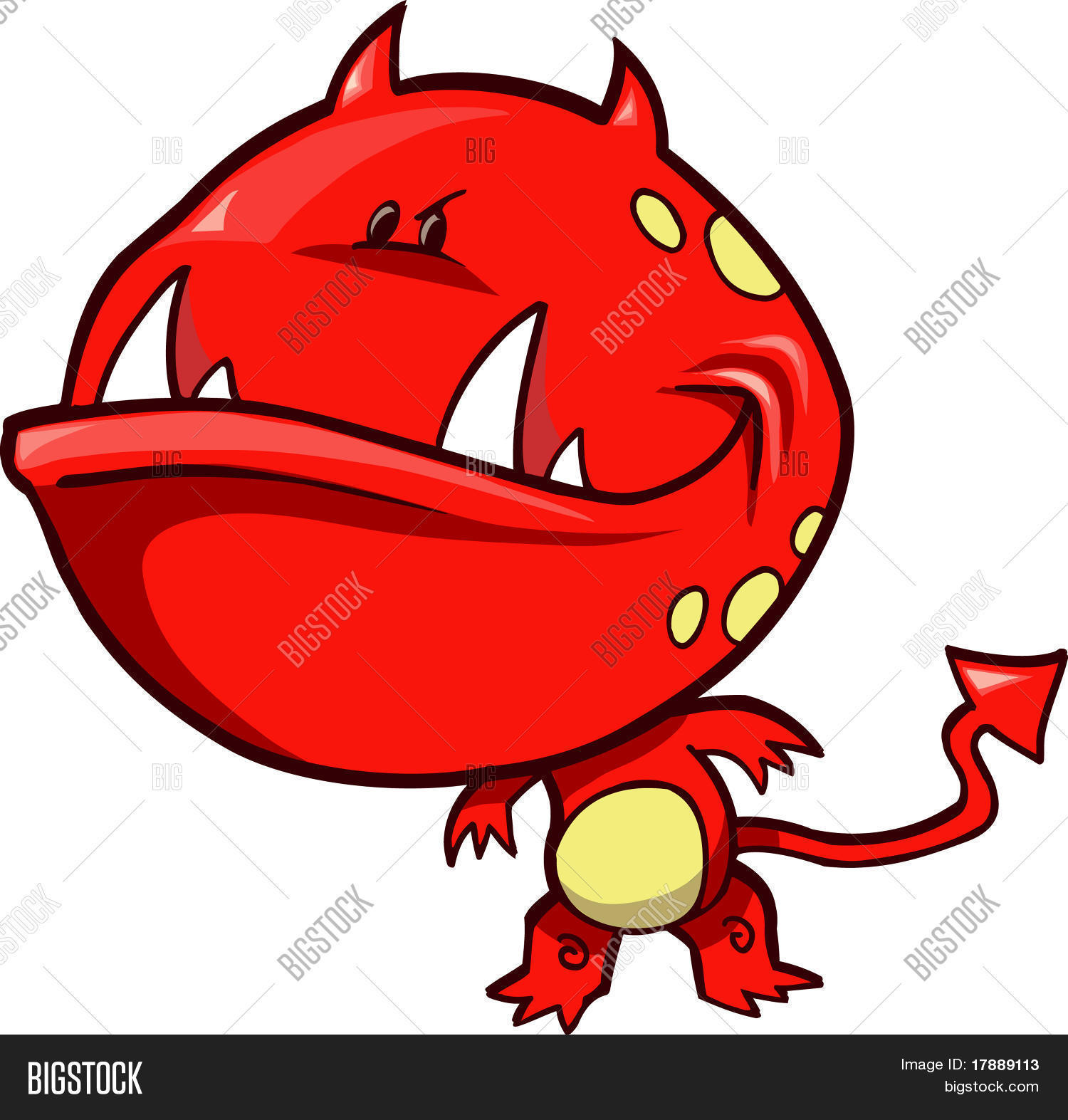 Vector y foto Diablillo Vector (prueba gratis) | Bigstock