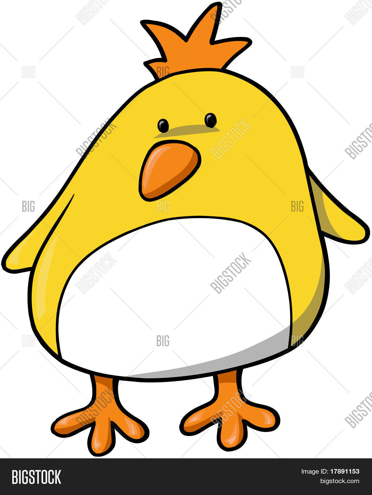 Baby Chick Vector Vector & Photo (Free Trial) | Bigstock