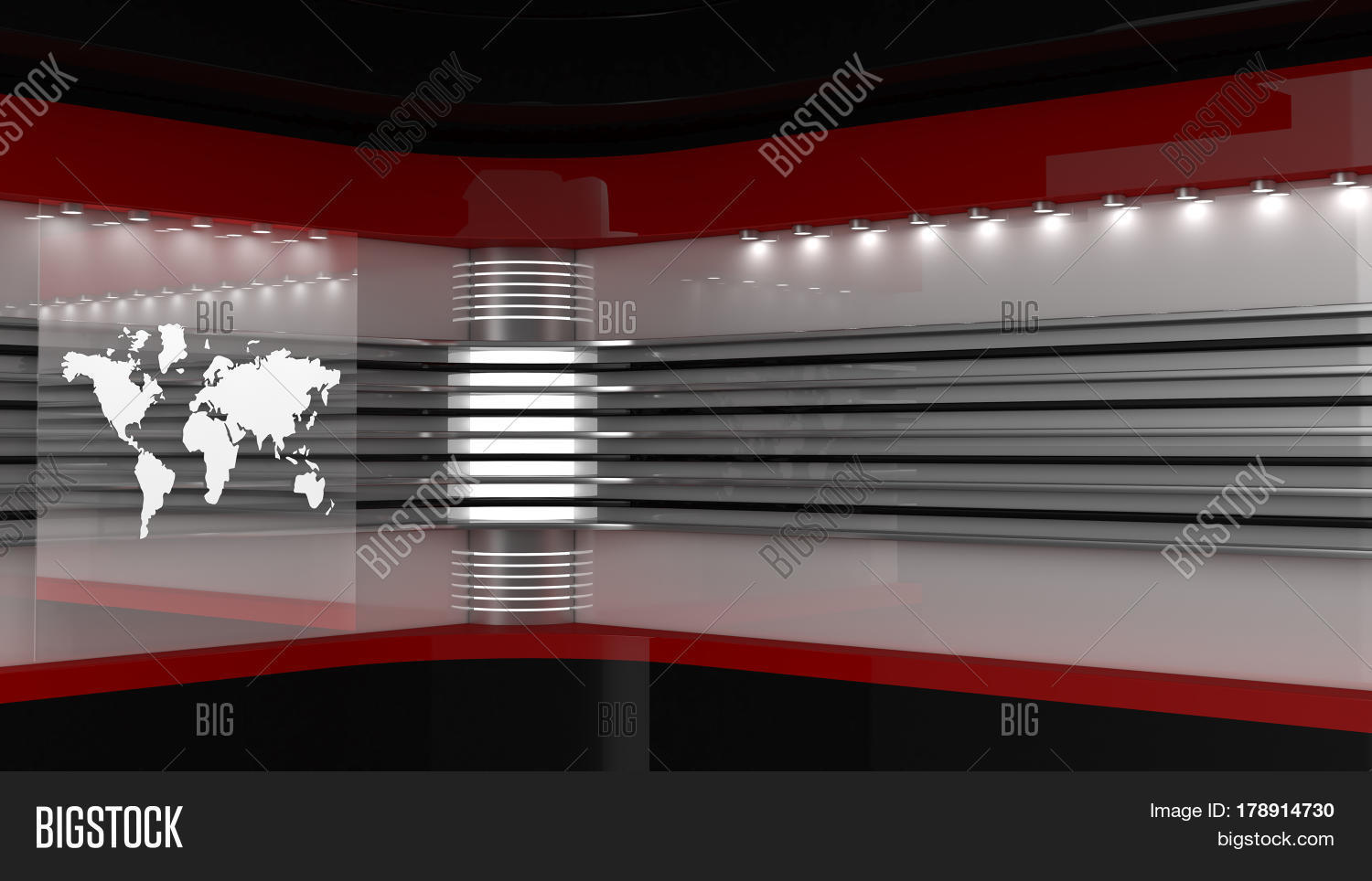 Tv Studio. Backdrop Tv Image & Photo (Free Trial) | Bigstock