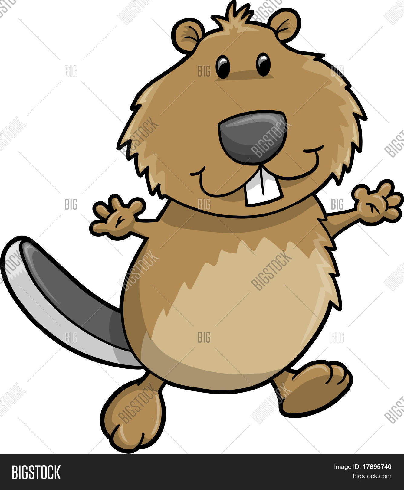 Beaver Vector Vector & Photo (Free Trial) | Bigstock
