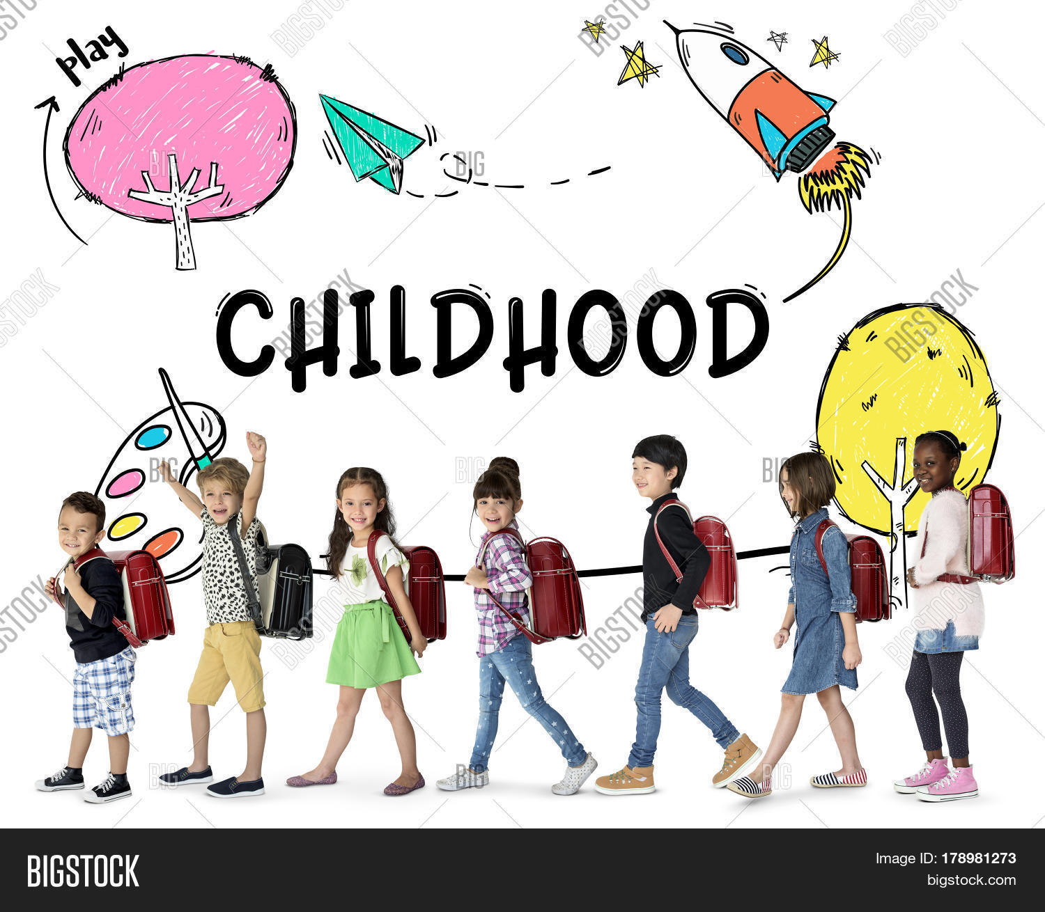 Childhood Children Image & Photo (Free Trial) | Bigstock