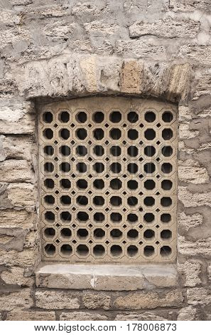 Stone Lattice Window Image & Photo (Free Trial) | Bigstock