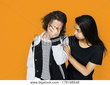 Friends Crying Sadness Image & Photo (Free Trial) | Bigstock