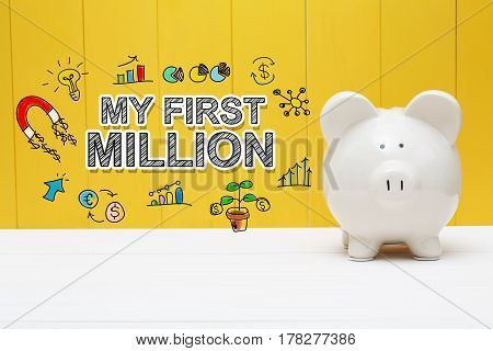 My First Million Text Image & Photo (Free Trial) | Bigstock