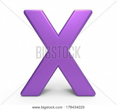 3D Purple Letter X Image & Photo (Free Trial) | Bigstock