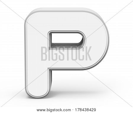 White Letter P Image & Photo (Free Trial) | Bigstock