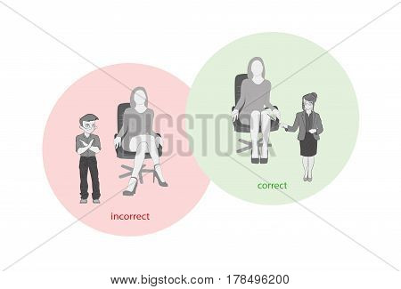 Correctly Incorrectly Vector & Photo (Free Trial) | Bigstock