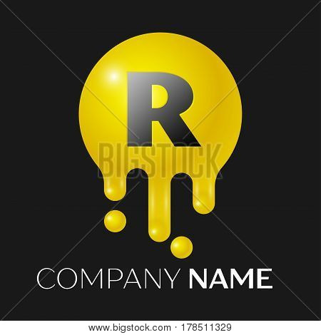 R Letter Splash Logo Vector & Photo (Free Trial) | Bigstock