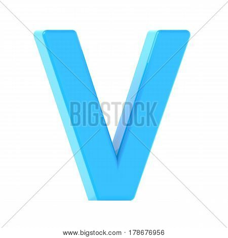 Light Blue Letter V Image & Photo (Free Trial) | Bigstock