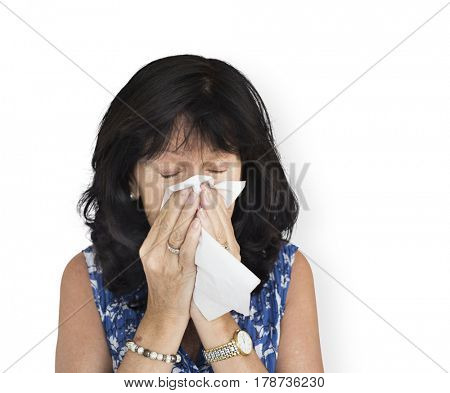 Woman Tissue Crying Image & Photo (Free Trial) | Bigstock
