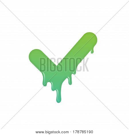 Melting Check Mark Vector & Photo (Free Trial) | Bigstock