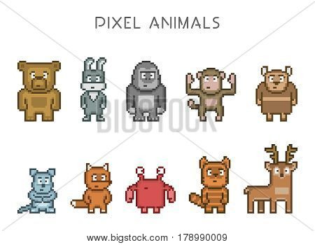 Pixel Art Collection Vector & Photo (Free Trial) | Bigstock