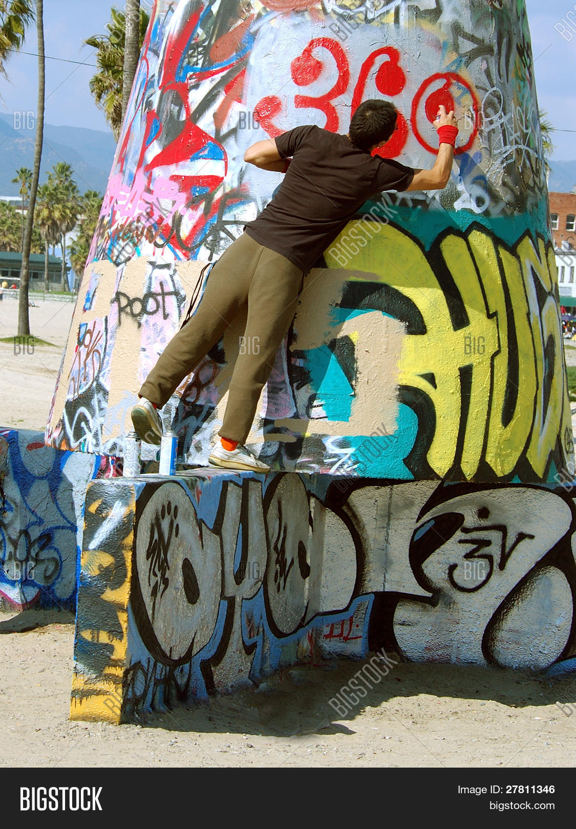Graffiti On Public Image & Photo (Free Trial) | Bigstock