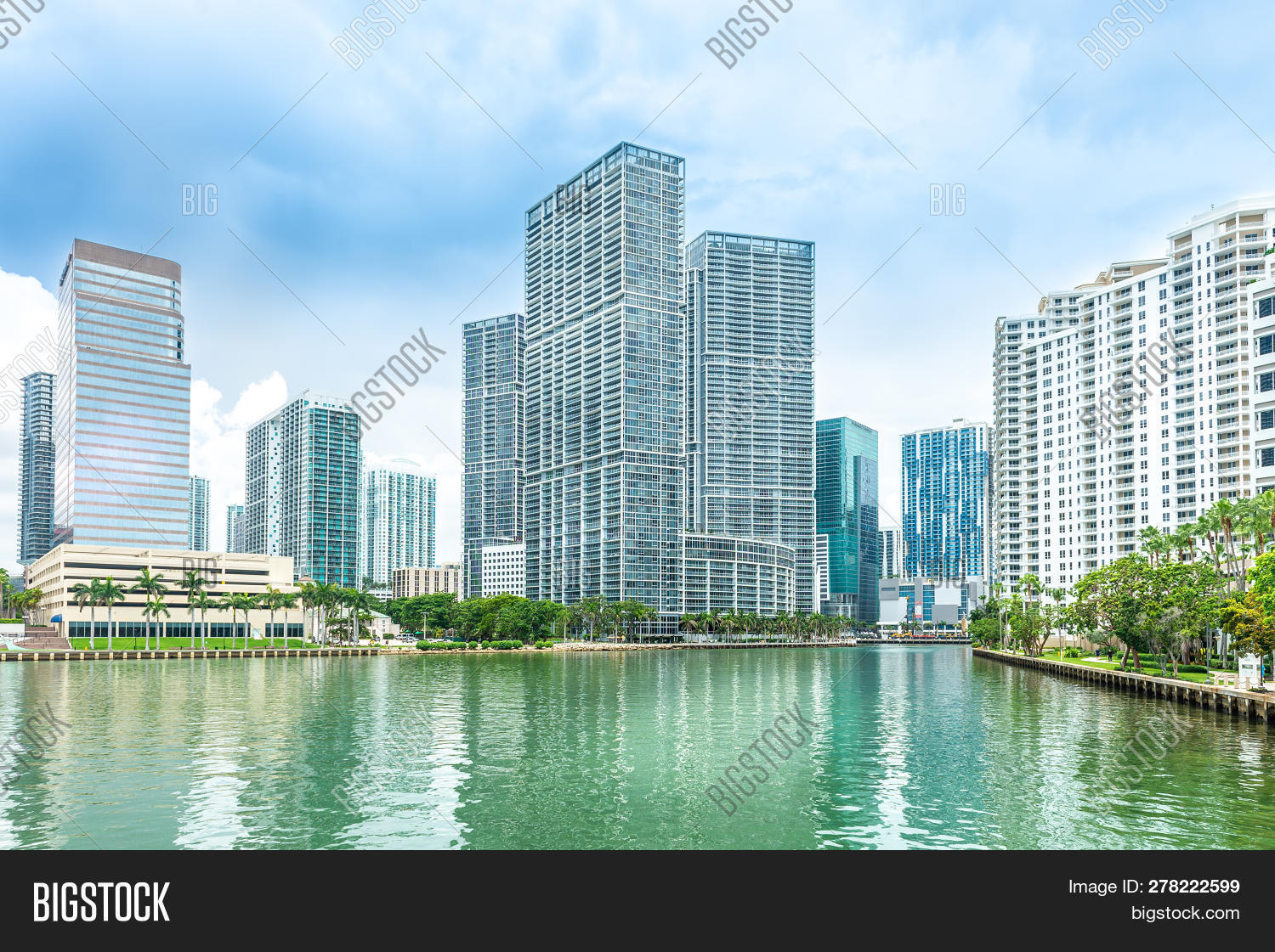 Brickell Key Buildings Image & Photo (Free Trial) | Bigstock