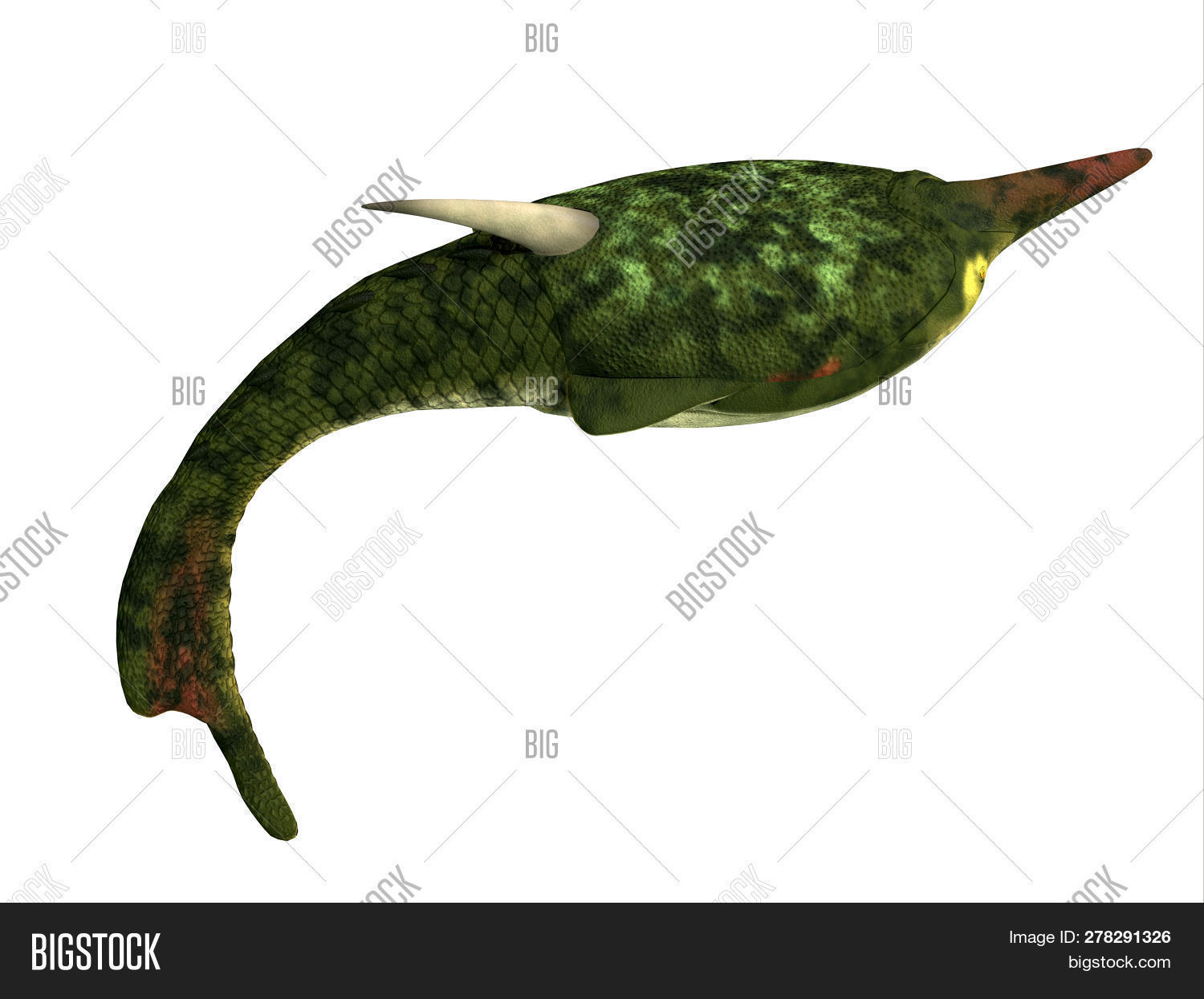 Pteraspis Fish 3d Image & Photo (Free Trial) | Bigstock